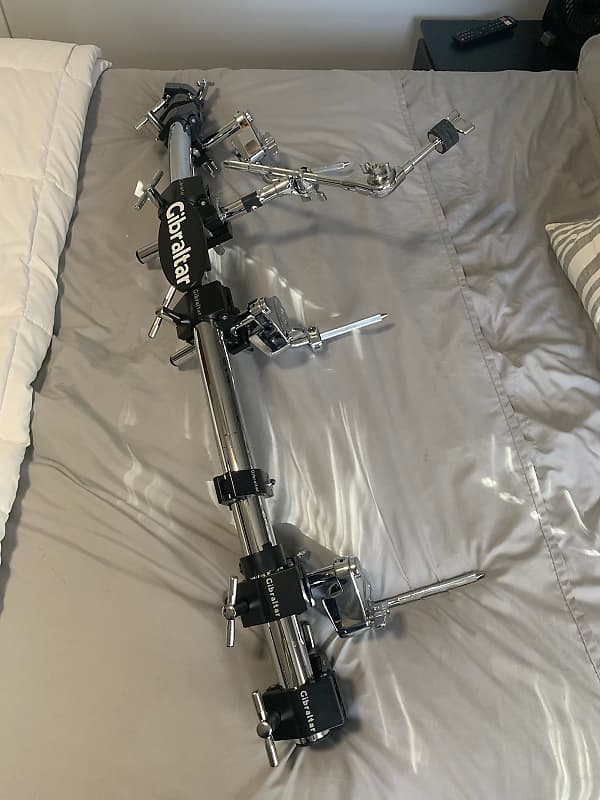 Gibraltar 3 Sided Chrome Drum Set Rack System w/7 Cymbal | Reverb