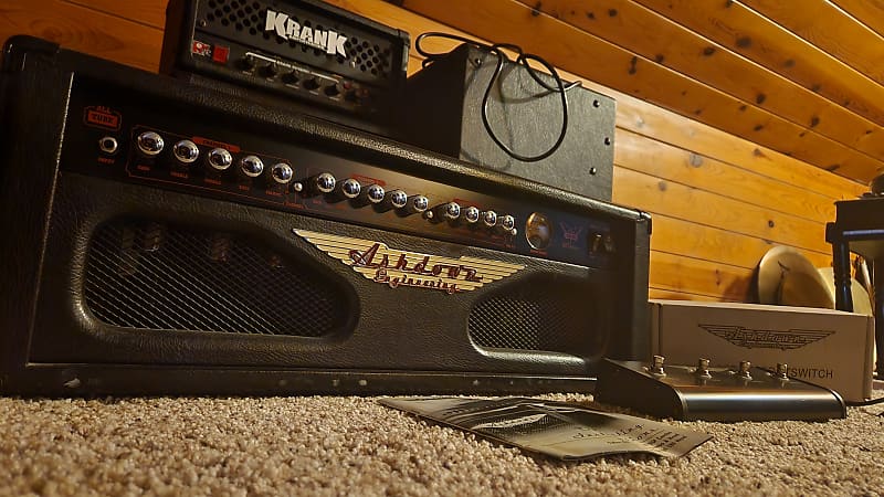 Ashdown Fallen Angel 60 Head DSP Mid-2000s - Black & Red | Reverb