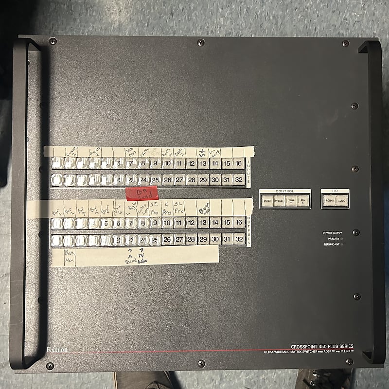 Extron Crosspoint 450 Plus Matrix Switcher Used Needs new | Reverb UK
