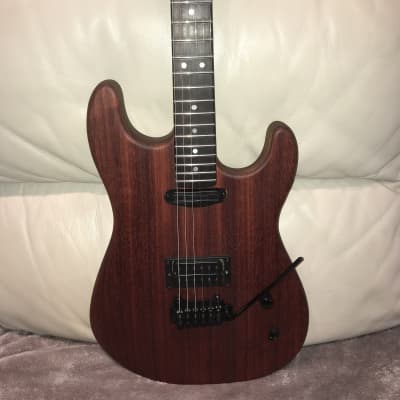 Warmoth Charvel Super Strat Loaded Guitar Body Walnut/Padouk | Reverb