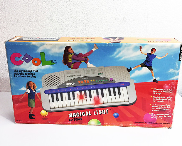 RARE Casio Magical Light ML-2 Light Up Tone Bank Mini | Reverb