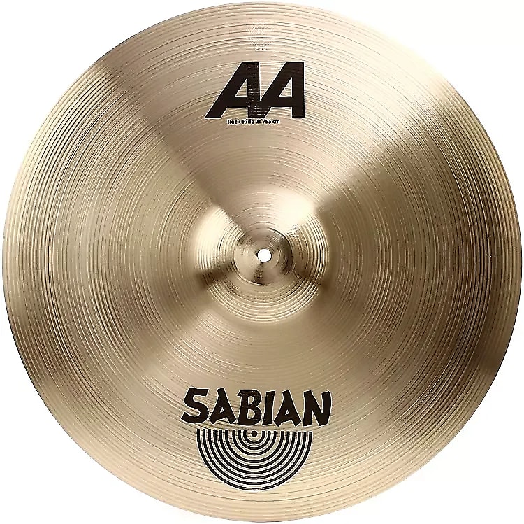 Sabian 21" AA Rock Ride Cymbal 2006 - 2018 | Reverb