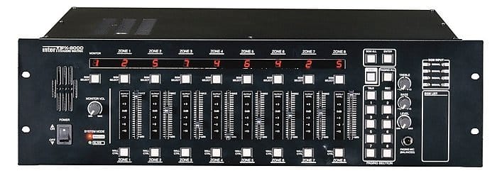 Inter-M Americas PX-8000 8x8 Audio Matrix Mixer/Controller | Reverb