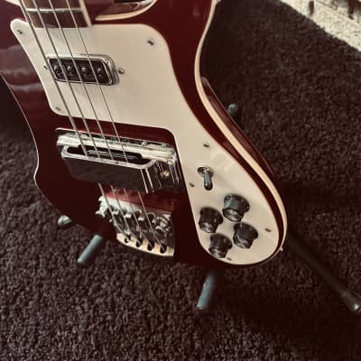 RICKENBACKER 4003 BASS 2012 GUITAR RARE RUBY ORIGINAL CASE | Reverb