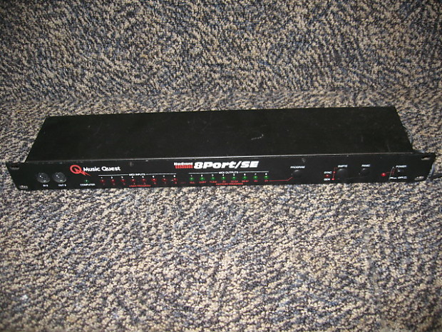 Music Quest 8 Port/SE Midi Engine Interface Patchbay | Reverb