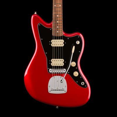 Warmoth/Fender P90 Jazzmaster Fiesta Red W/ HSC | Reverb