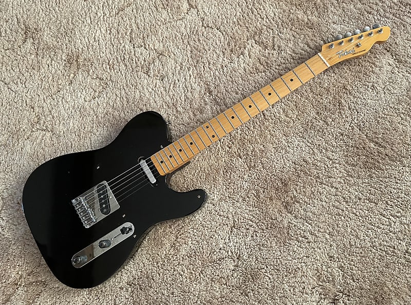 Tokai TE50 Breezysound Telecaster 1980’s - Black / Maple Neck | Reverb