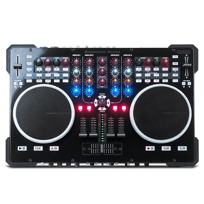 American Audio VMS5 6-Channel MIDILOG DJ Controller | Reverb UK American Audio VMS5 6-Channel MIDILOG DJ Controller | Reverb UK
