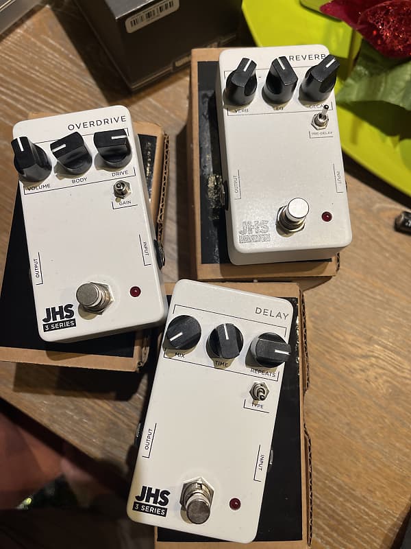 JHS 3 Series Reverb, Delay & Overdrive | Reverb