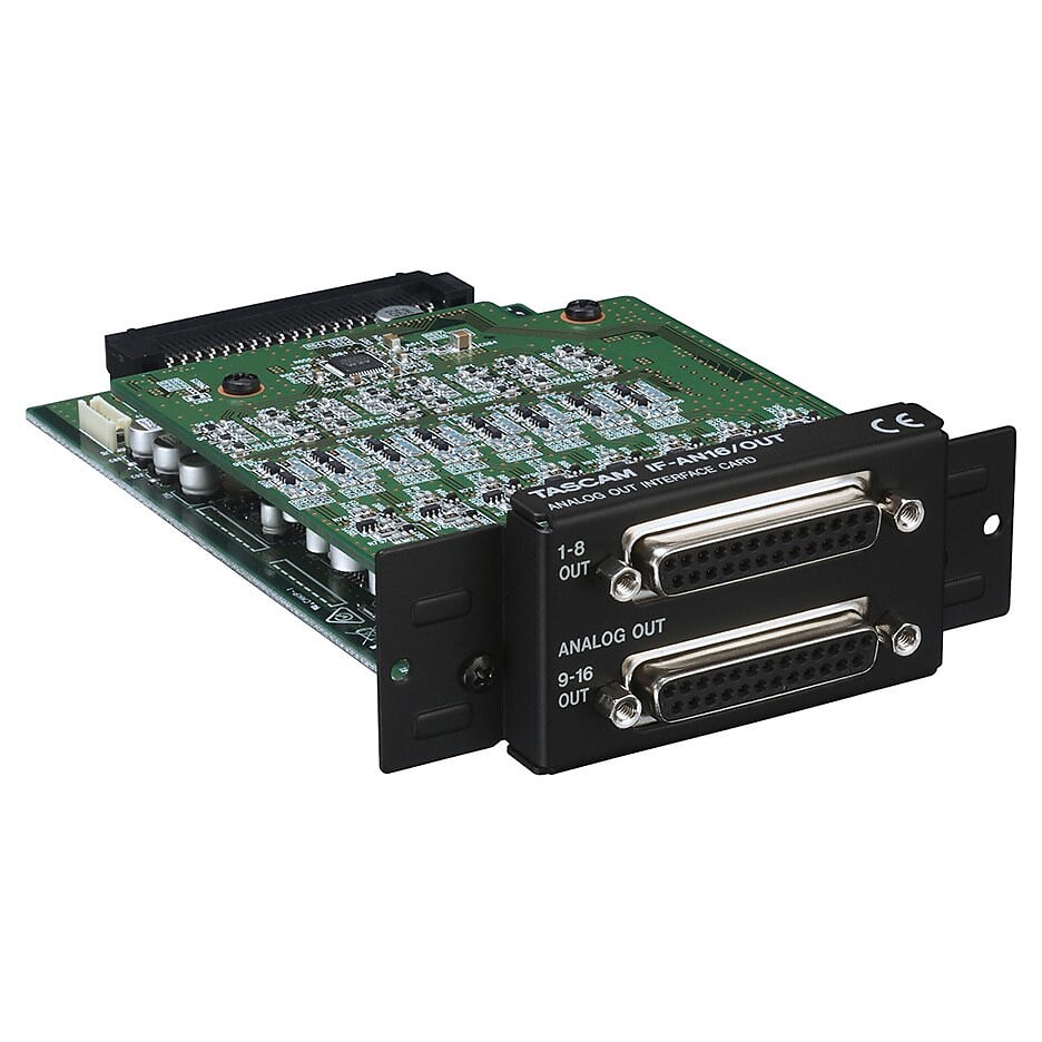 TASCAM IF-AN16/OUT 16 Channel Analog Output Card | Reverb