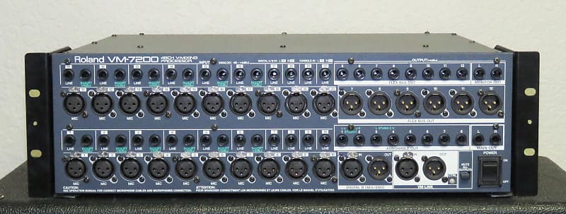 Roland VM-7200 VM-7000 series Digital Mixer Processor | Reverb