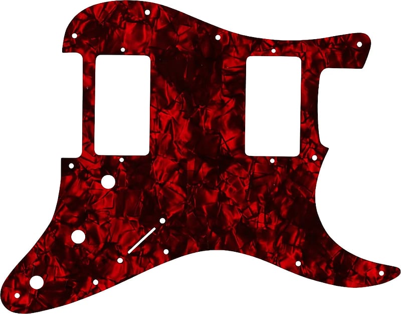 WD Custom Pickguard For Dual Humbucker Fender Stratocaster | Reverb
