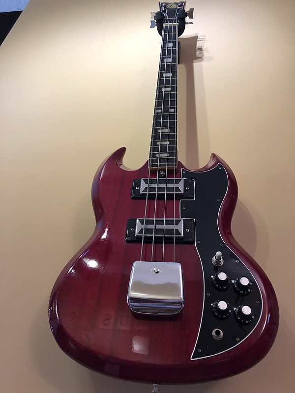 Kay K2B Bass With Case 1969 Cherry | Reverb Australia