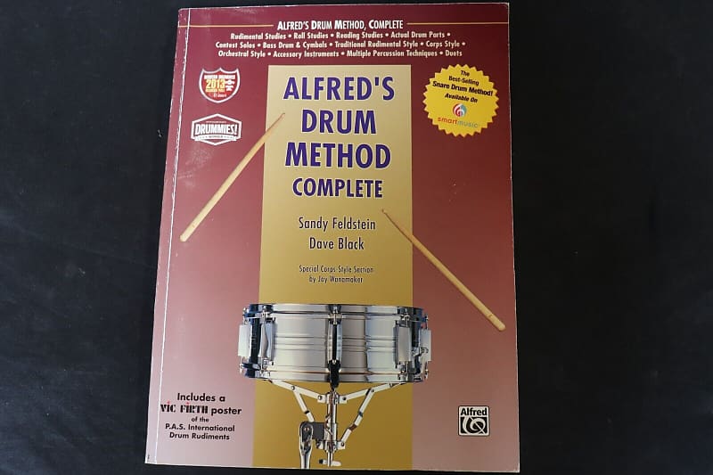 Alfred's Drum Method Complete Book Drum Method | Reverb Canada
