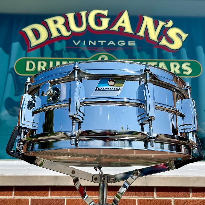 1970s Ludwig 5x14 Supraphonic Snare Drum LM400 | Reverb Canada