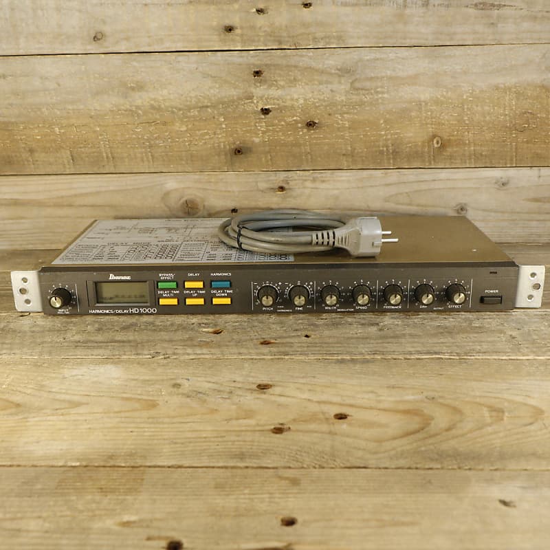 Ibanez HD 1000 Harmonics / Delay Rack Unit (s/n 302424, Made | Reverb