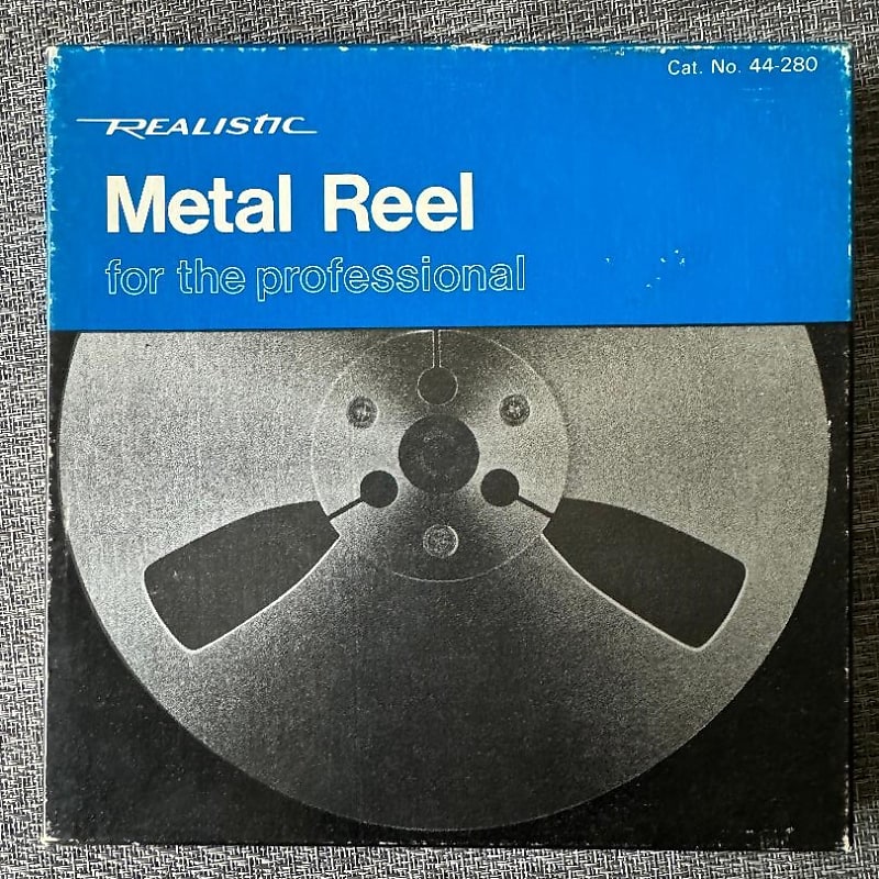 Realistic 7" Metal Take Up Reel in Original box | Reverb