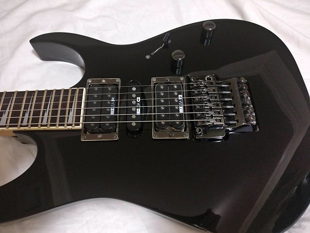 Ibanez RG770 1990 Black Electric Guitar | Reverb
