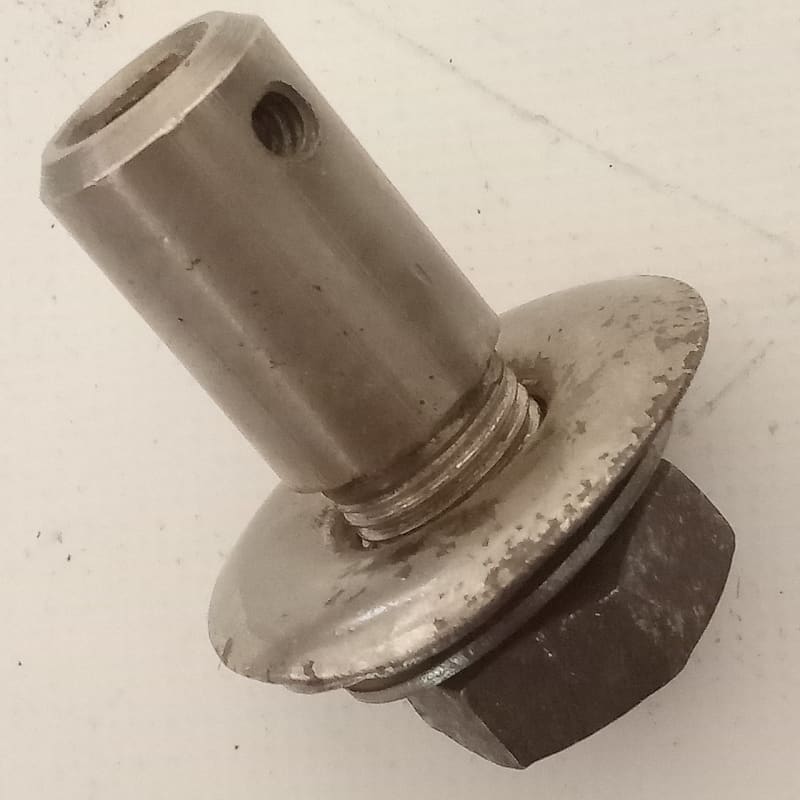 Slingerland Disappearing Spur Mount Bass Drum Leg Receiver | Reverb