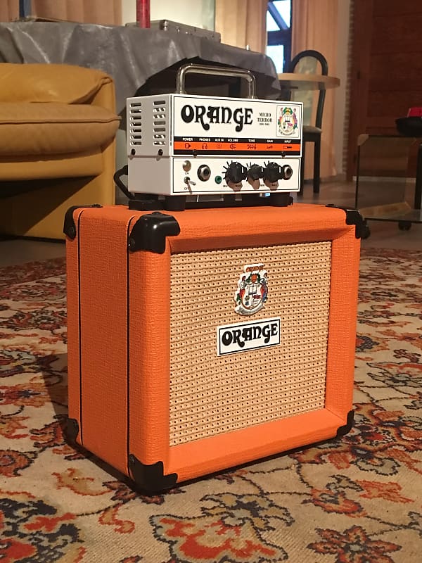 Orange MT20 Micro Terror 20-Watt 1x8" Guitar Half Stack | Reverb UK