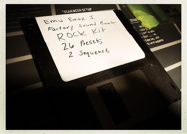 Emu Emax 1 floppy disk w/ OS | Reverb