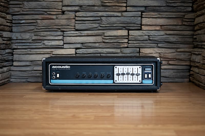 1970s Acoustic Model 450 170W Bass Amp Head (Very Good) *Free | Reverb