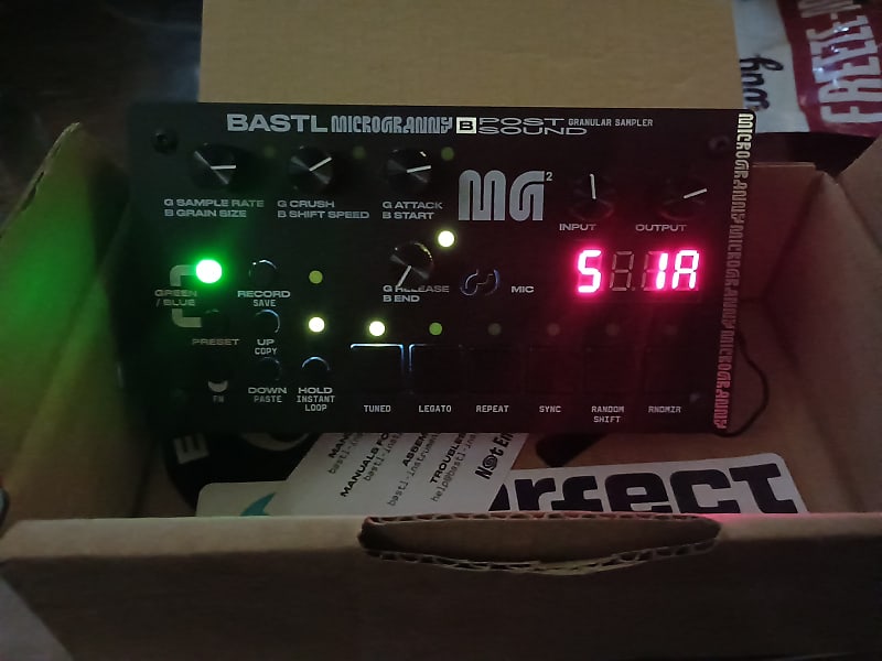 BASTL Instruments Microgranny Monolith 2020s - Black | Reverb