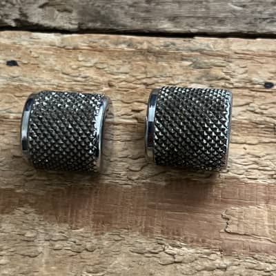 Fender Telecaster P Bass Knobs 1973 - Chrome 1960s 1970s 1968 | Reverb