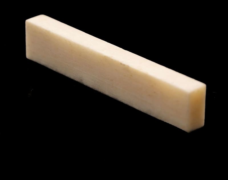 Tone Ninja Genuine Bone Nut Blank, Unbleached 1/4" | Reverb Australia