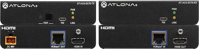 Atlona AT-AVA-EX70-KIT Avance Series 4K/UHD HDMI Extender Kit | Reverb