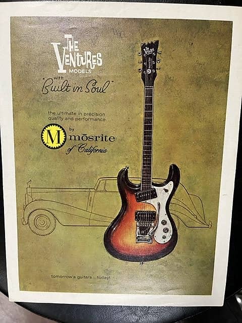 Mosrite The Ventures 1966 - original | Reverb