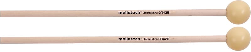 Malletech OR42B Orchestral Series Xylophone Mallets - Tan | Reverb