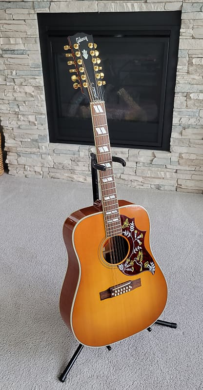 Gibson Custom Shop Hummingbird 12 string 2017 - Honeyburst / | Reverb