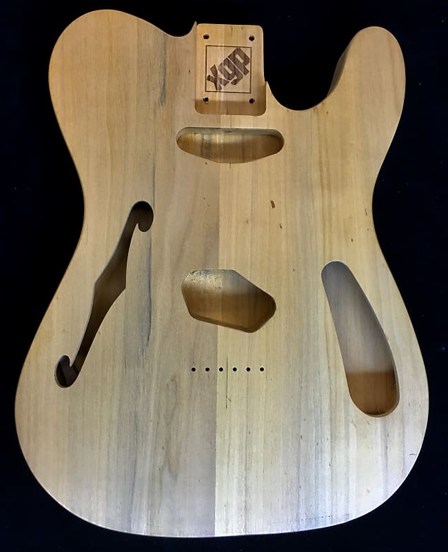 XGP Premium Alder Semi-Hollow Thinline Body - unfinished | Reverb