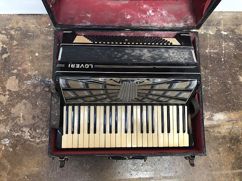Loveri Accordion Piano 120 1940s | Reverb