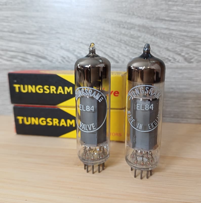 Very rare "A" NOS NIB early 70's MULLARD Blackburn el84 6bq5 | Reverb