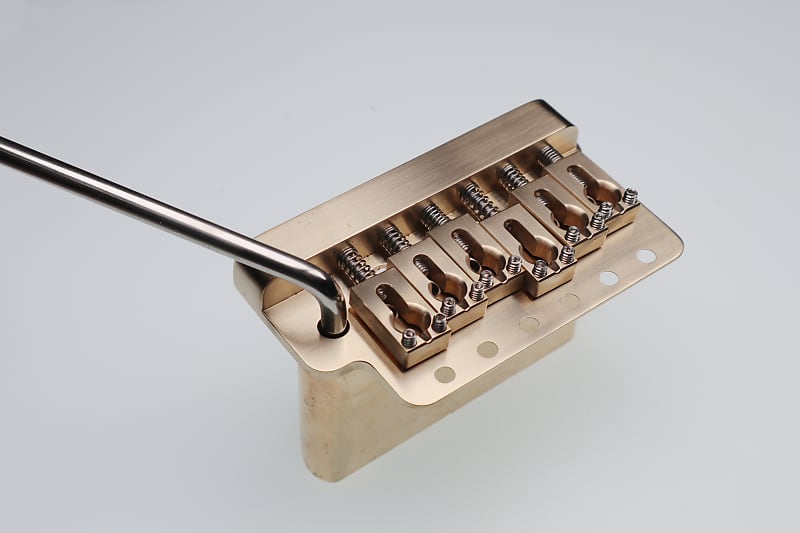 All brass Tremolo Bridge 42mm Block 2-1/16'' for fender | Reverb