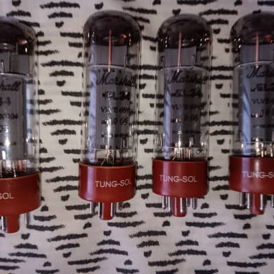Marshall EL34 / Tung-Sol "made in Russia" matched tubes | Reverb