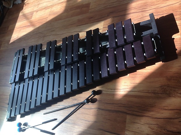 Musser M39 3-Octave Piccolo Xylophone Black | Reverb