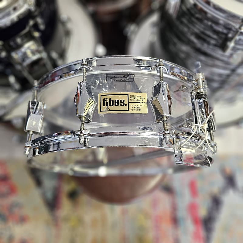 Fibes STF-690 Clear Acrylic 14x5" Snare | Reverb