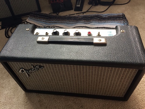 Fender Tube Reverb Unit '75 or '76 Black/Silverface | Reverb