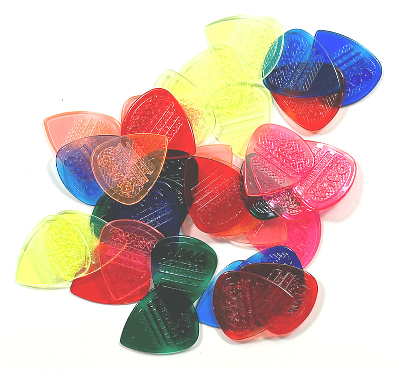 Dava Guitar Picks Control Gels 36 Picks Multi-Gauge Control | Reverb