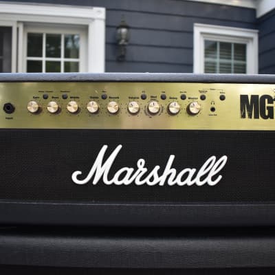 Marshall MG100FX 100-Watt Guitar Amp Head & Half Stack 4x12 | Reverb