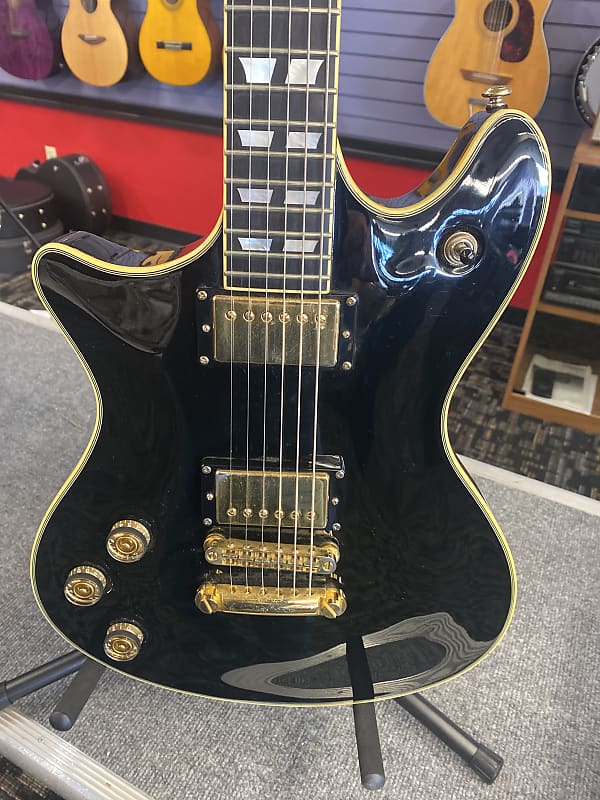 Schecter Lefty Tempest Custom 2000 - Black | Reverb