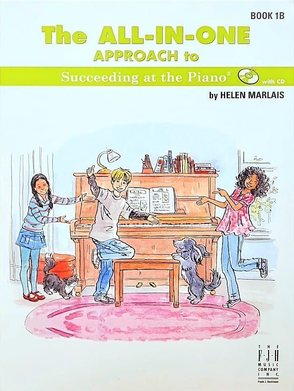 The All-In-One Approach to Succeeding at the Piano Book 1B | Reverb