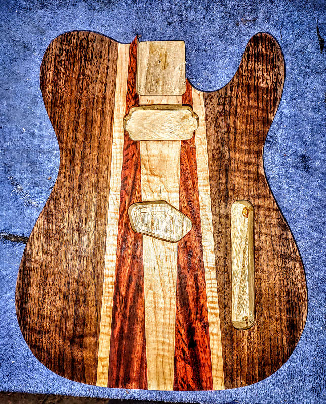 Telecaster exotic custom Multi woods 2023 - Natural | Reverb