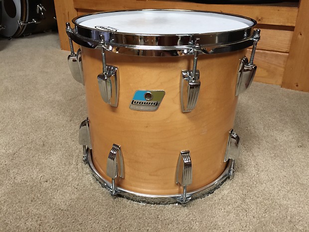 Ludwig 12" Rack Tom 70's Natural Maple | Reverb