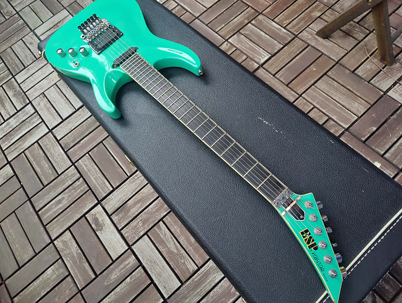 ESP Horizon custom 1987 - Turquoise | Reverb