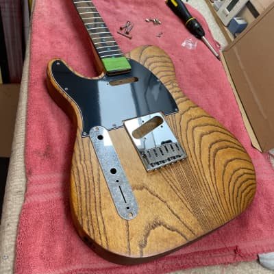 Custom left handed telecaster with Fender Custom Shop '51 | Reverb