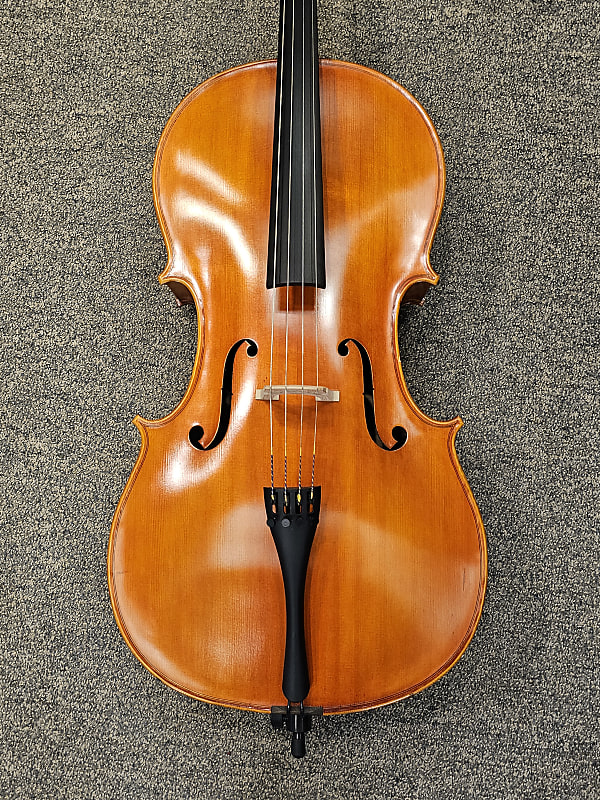 D Z Strad Cello- Model 250- Cello Outfit w/ Case & Bow (4/4 | Reverb